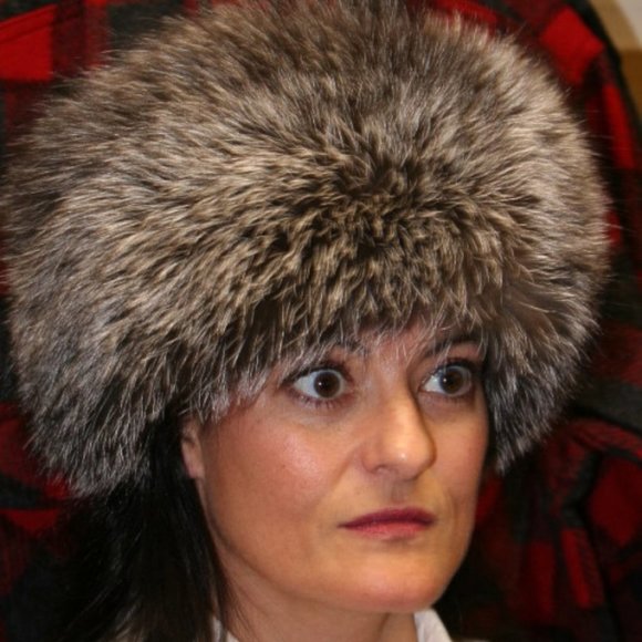 Accessories | Silver Fox Fur Pill Box Hat | Poshmark